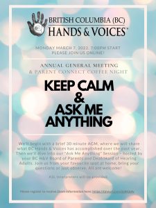 BC Hands & Voices | "What works for your child is what makes the choice ...